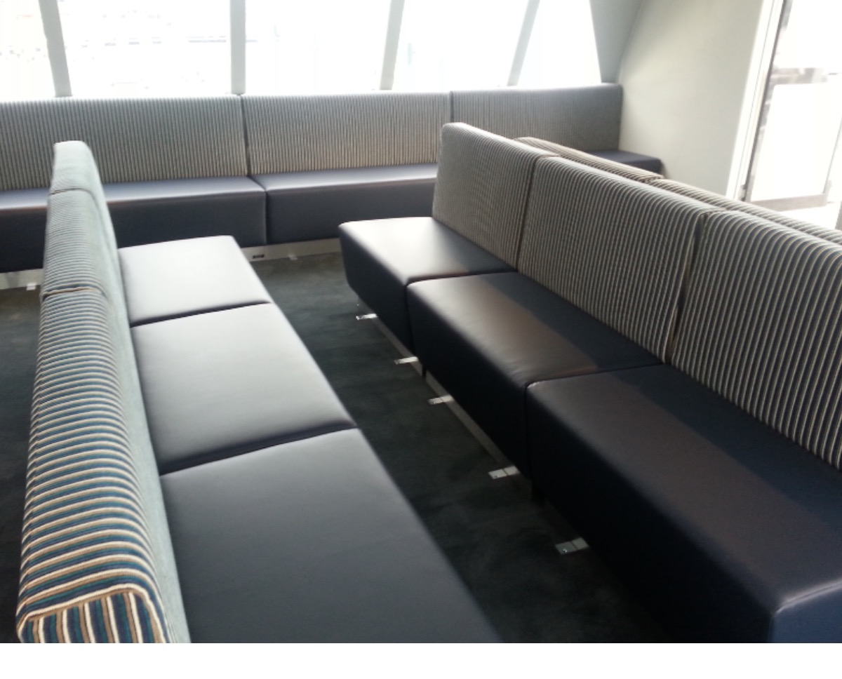 Commercial Booth Seating Fit-Out – Restaurant Furniture Project ...
