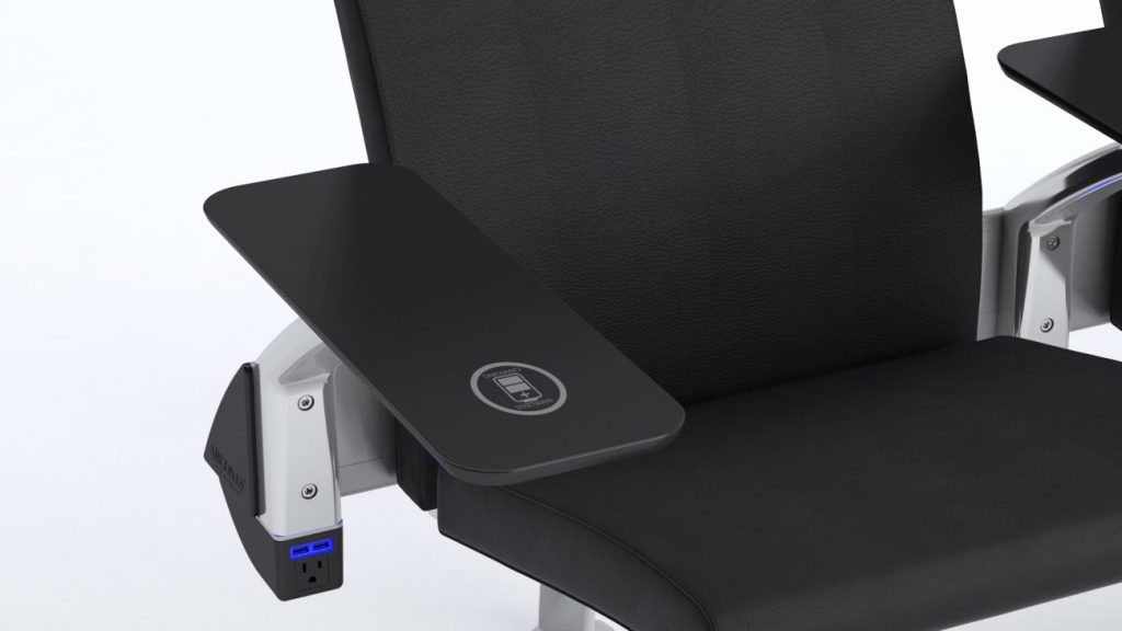 Place wireless charging tablet