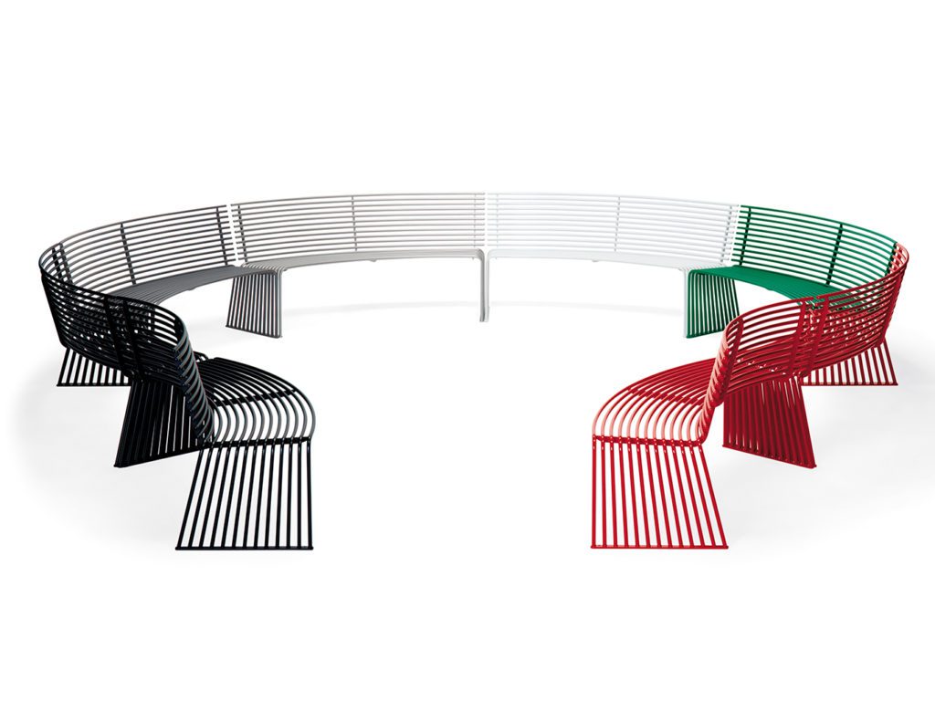 .015 Concave Bench with Back