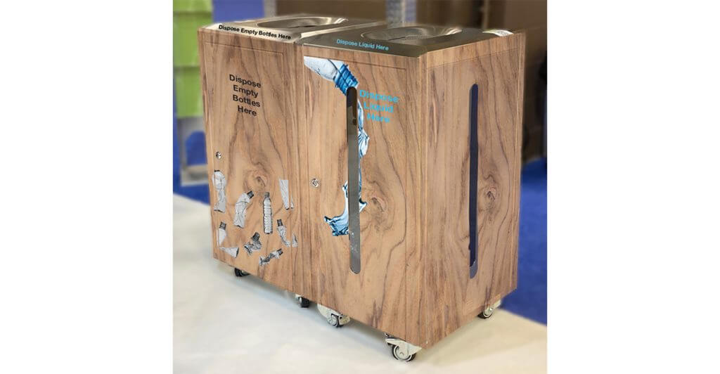 Dual Disposal Liquid Bin Solution