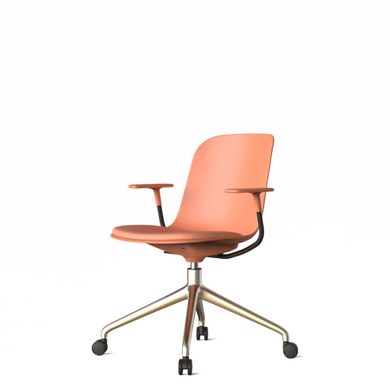 Linea Chair, Metal Castors - Commercial Hospitality Furniture & Custom Quo
